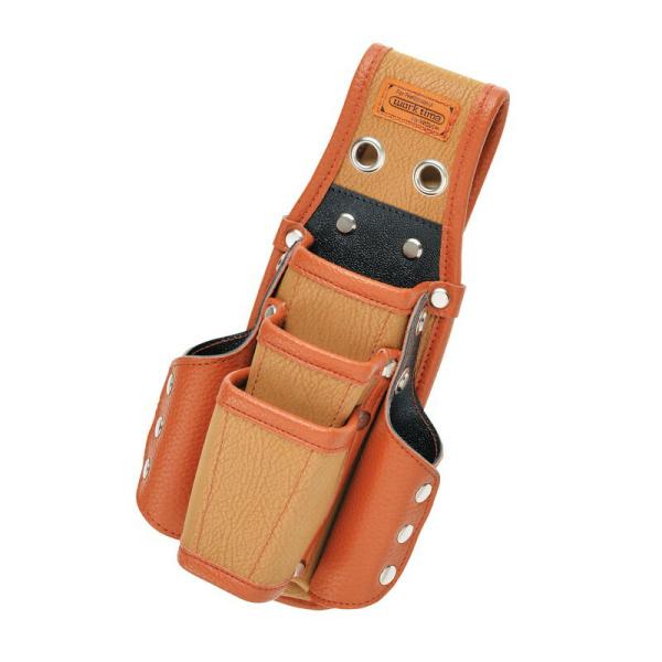 商品情報説明 しなやかなレザーと機能性を合わせた男の職人シリーズです。用途 ツール5丁差し。機能 1段目以外の4丁差しは、貫通タイプです。痛みやすいベルト通しの芯と表面に補強材を使用しました。突起物の接触にも耐久性があるハードブレード仕様で...