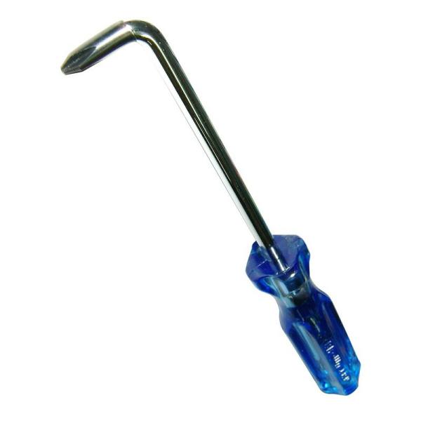 商品情報説明 通常のドライバーが入らないコーナー角や狭い障害物がある場所での本締めが可能です。用途 コーナー角や狭い障害物がある場所での本締め作業。機能 従来のドライバーの先の部分を六角レンチの様に90度に曲げました。(+)No.1・No....