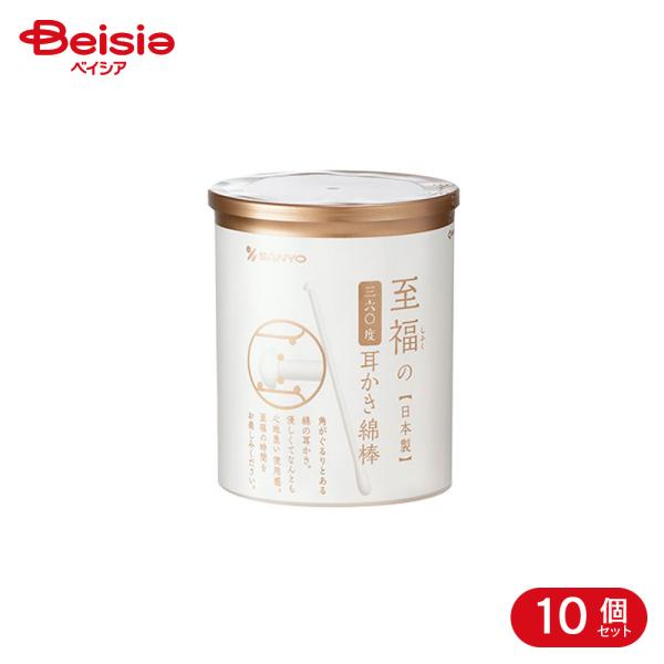 山洋 360°耳かき綿棒(至福) 100本×10個