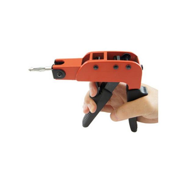 商品情報説明 片手で楽にアンカーOKです。用途 中空構造壁等への、器材等取付、固定作業。機能 持ちやすいピストルタイプです。ビスの首下が短いタイプもOKです。仕様 ●全長：155mm。●質量：385g。材質等付属品・部品など注意・ご案内 ネ...