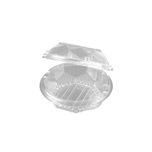 商品情報説明 高いデザイン性と嵌合により、様々な野菜・果物に使用できます。用途 ミニトマト等成形品青果物容器。機能 フタのカットデザインにより光を反射し、中身が美しく映えます。蓋とサイド部分に通気孔があります。仕様 ●外寸：109×107×...