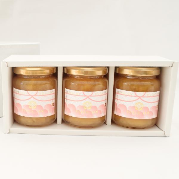 内藤農園 完熟ジュエリーピーチジャムセット(150g×3個)