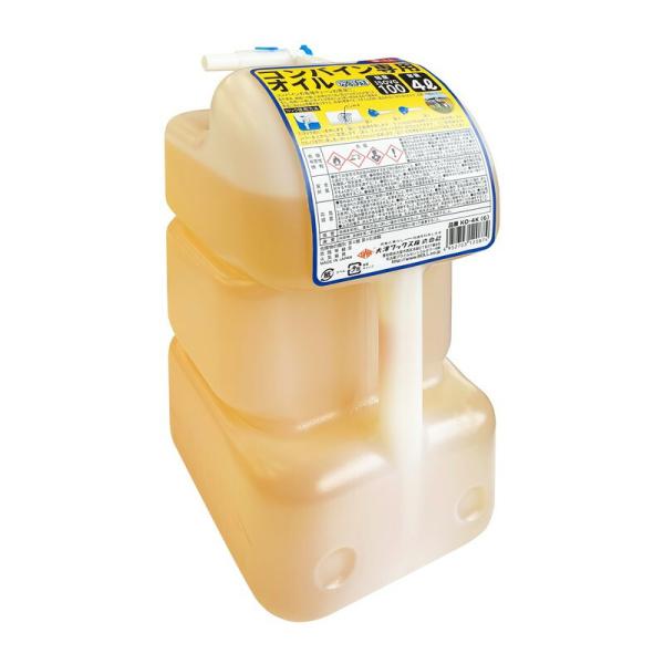 商品情報説明 水溶性で洗濯も簡単です。用途 コンバイン専用潤滑油。機能 農作業時、機械に付着した稲等が水で洗い流せてお手入れが楽です。稲等に付着したオイルが雨水により洗い流されますので稲等の育成にほとんど影響がありません。仕様 ●内容量：4...