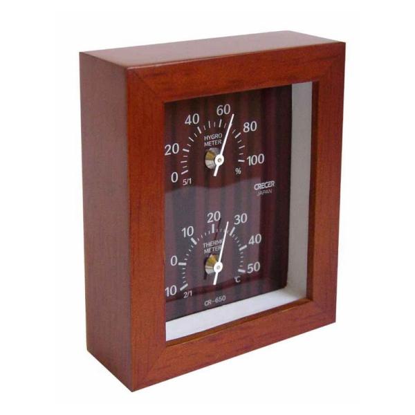 商品情報説明 天然木のナチュラル感がお部屋の快適さをお手伝いします。用途 室内用温度・湿度計。機能 壁掛け・卓上両用の温湿度計です。仕様 ●本体サイズ：85×70×27mm。材質等 ●天然木。付属品・部品など注意・ご案内 天然木を使用してお...