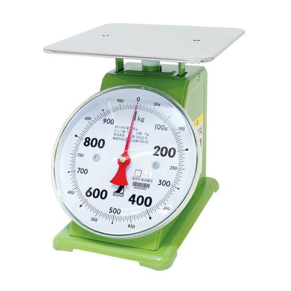 商品情報説明 くっきり見やすい目盛で読み取りやすい秤です。用途 物品・農作物・水産物など目方の計量用はかり。機能 見やすい目盛で農作物・水産物など目方の計量に最適です。頑強設計で丈夫です。仕様 ●目盛板径：直径164mm。●計量皿寸法：19...