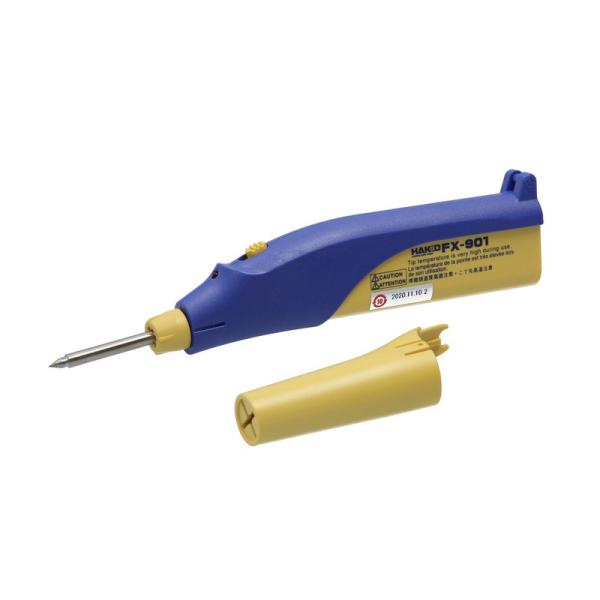 商品情報説明 携帯に便利なコードレスタイプの電池式はんだこてです。用途 ホビー、プリント基板などのはんだ付け。機能 コードレスタイプなので、携帯に便利で作業する場所を選びません。キャップを閉めることで電源がOFFされ、消し忘れを防ぎます。電...
