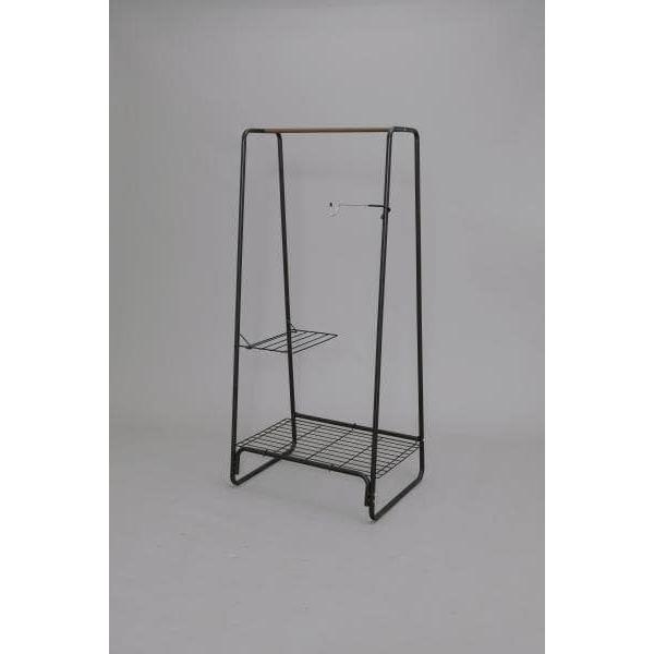 アイリスオーヤマ スタイル物干し HKM-640 ブラック