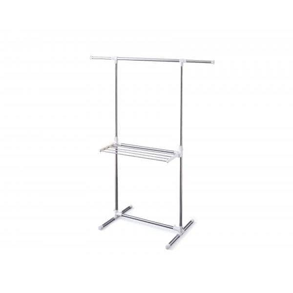 アイリスオーヤマ 簡単組立ステンレス室内物干し H-78SHN　【 爆買 】