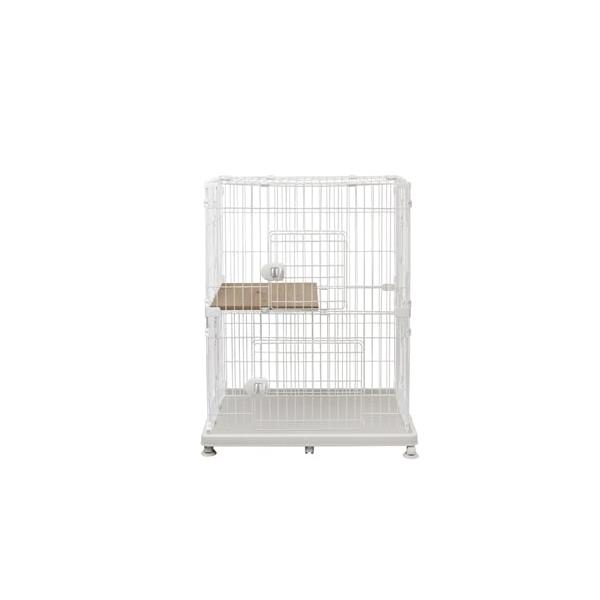 アイリスオーヤマ ペットケージ PEC-902V ライトナチュラル/アッシュグレー/ウォールナット