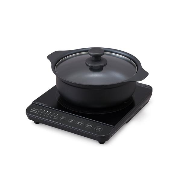 加熱料理から揚げ物まで多用途に使えるIHコンロと軽くて丈夫な鍋がセットのIHコンロ鍋セットです。料理の幅が広がる”新機能”温度調理モード!サラダチキンなどの低温調理や煮込み料理、料理の保温などに使用出来ます。50℃、60℃、70℃、80℃、...