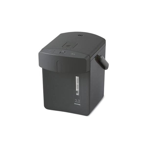 アイリスオーヤマ ジャーポット 2.2L メカ式 IMHD-222-B ブラック　【 爆買 】