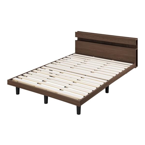 アイリスオーヤマ すのこベッド SNBS-D ウォールナット