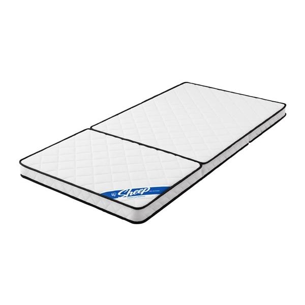 アイリスオーヤマ 三つ折りポケットコイルマットレス 10cm PMTS10H-3S ホワイト　【 爆買 】