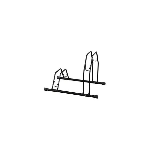 アイリスオーヤマ 自転車スタンド BYS-2-R ブラック