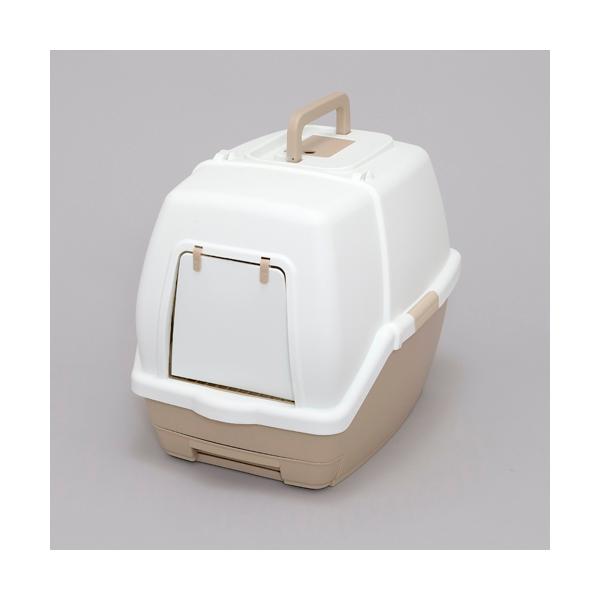 アイリスオーヤマ ラクリーン 消臭システムトイレ フルカバータイプ RSTF-53 ホワイト/ベージュ　【 爆買 】