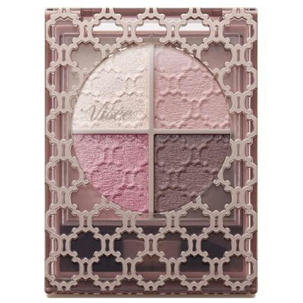 クリーミィベース×3色グラデでツヤめく印象的な目元!PK-4 モーヴピンク系 美容液成分入り/チップつき/無香料 上質なツヤめきとクリアな発色がとけこみ、大人のうるみ目を叶えるアイカラー。美容液成分 配合。