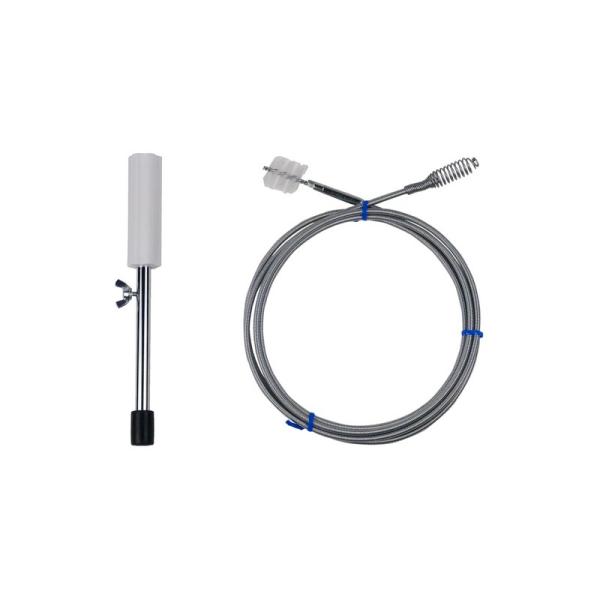 商品情報説明 排水パイプのつまりを解消します。用途 ブラシつきパイプクリーナー。機能 適度な硬度の特殊ワイヤーを使用しておりますので、曲折部も容易に通ります。ブラシがついていますので、パイプの内側についた汚れを落とします。仕様 ●長さ：3m...