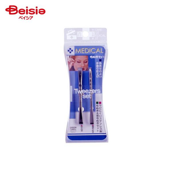 商品仕様・説明メーカー名               グリーンベル特徴               ●「先合わせ」部分を一本一本手作りで仕上げていますから、細く短い毛もしっかりと抜けます。●サビに強いステンレス製、清潔に長くお使いになれます...