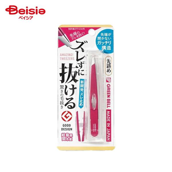 商品仕様・説明メーカー名               グリーンベル特徴               グリーンベルオリジナルの特許取得構造で軽い力で握れ、先端もピッタリ合って狙った毛を確実に掴みます。先端がズレないように新しく開発された「ズレ...