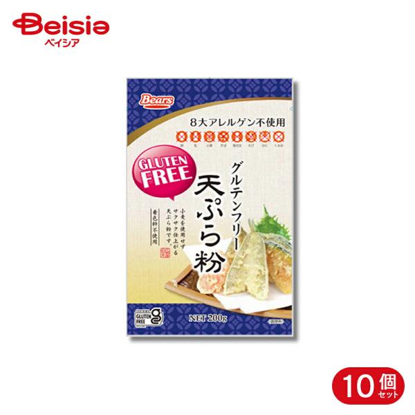熊本製粉 グルテンフリー 天ぷら粉 200g 10個