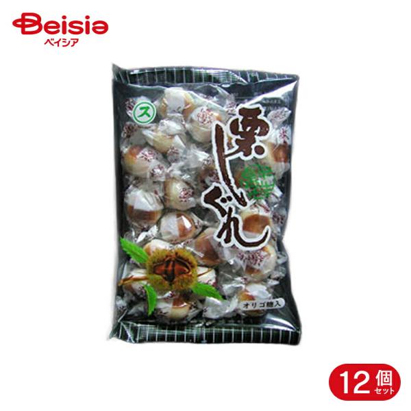 鈴木製菓 栗しぐれ 180g 12個