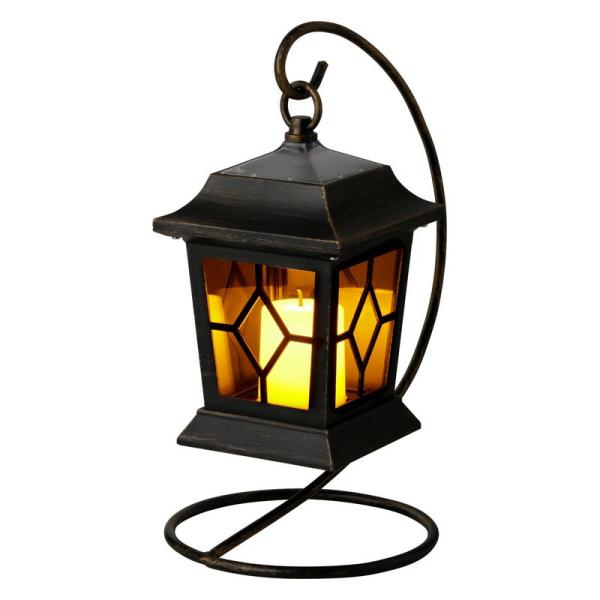 商品情報説明 キャンドルの灯りのように光がゆれるLEDライトです。用途 玄関先、庭先などの照明。機能 そのまま置いたり、スティックでハンギングにしたり、スタンドに掛ける事ができます。ソーラーパネルなので電気代0円でエコロジー、配線もいらない...