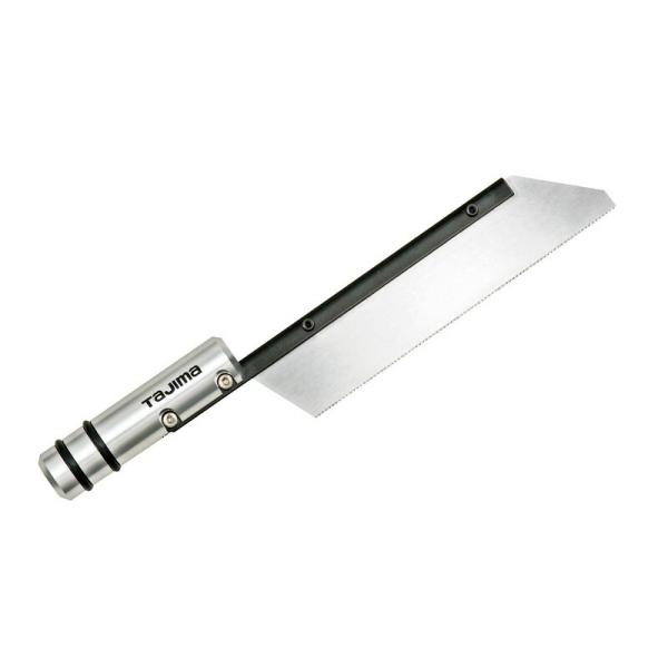 商品情報説明 精緻に素早く仕上げる、プロ満足の本格手工鋸登場しました。用途 細い銅管・エアコンのダクトカバー・塩ビ部材・薄鉄板の切断。機能 直角(45度)・面取角(22.5度)用の留め定規として利用可能です(特許出願中)。入りが良くスムーズ...