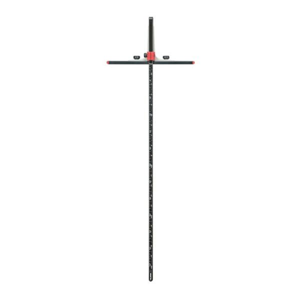 商品情報説明 竿が強いブレないTガイドです。用途 丸鋸用T型定規。機能 竿は曲がりに強く頑丈な焼入れ加工を採用しています。切断ピッチに合った竿長さ設定です。T定規の突き当てに滑りのよいフッ素樹脂塗装を採用しています。竿と突き当ての矩を安定さ...