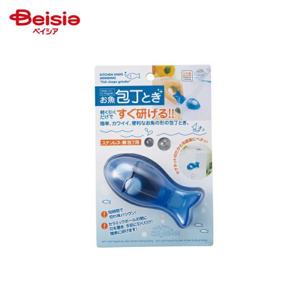 マーナ K257B お魚包丁とぎ ブルー発売日:2013年1月20日●包丁とぎ軽く引くだけですぐ研げる、かわいいお魚の形の包丁とぎ。商品仕様・説明メーカー名               マーナ品番               K-257B商...