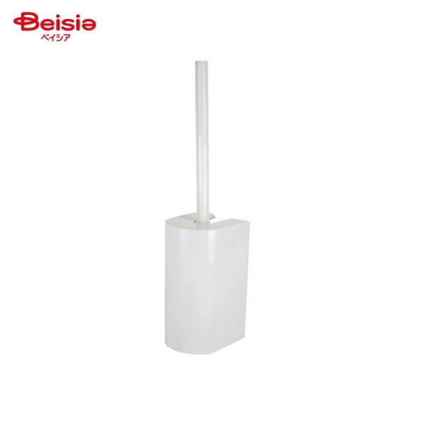 マーナ W201W／SLIMトイレブラシW | ケース付き トイレブラシケース セット トイレブラシ ブラシ収納 トイレ 掃除 洗いやすい 掃除しやすい 便器 目隠し スリム 白 ホワイト シンプル おしゃれ