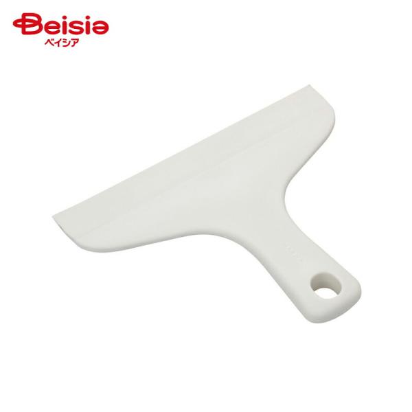 軽い力でサッと水切り。両面使えて縦横どちらにも動かしやすいスキージーです。小回りが利いて、浴室のすみずみまで水切りできます。窓掃除にもおすすめです。薄いので収納時にかさばりません。穴付きだからフックにかけて収納できます。カラー:ホワイト/グ...