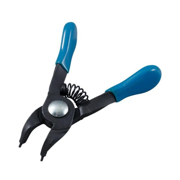 商品情報説明 小型でコンパクトなスナップリングプライヤーです。用途 C型形状の止め金具スナップリングの着脱。機能 C型止め輪、穴用です。仕様 ●使用範囲：10〜30mm。●先端部：ストレート。材質等付属品・部品など注意・ご案内【ご注意（免責...