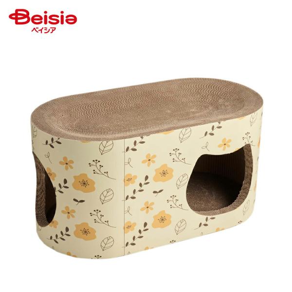 ボンビアルコン 猫のツメトギ かくれんぼ イエローフラワー