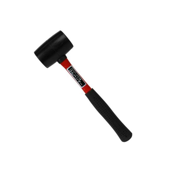 商品情報説明 打撃物に傷をつけにくいゴム製です。用途 組立家具・板金作業・機械の修理。機能 打撃物にキズをつけにくいゴム製頭です。丈夫なファイバーグラス柄です。仕様 ●頭重量：1/2LBS。材質等 ●頭部：ゴム製。●柄：ファイバーグラス。付...
