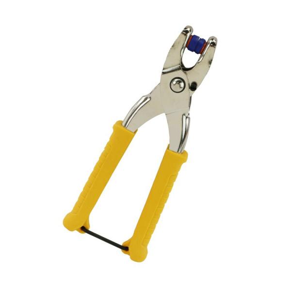 商品情報説明 スナップボタンの取付けや補修・交換などに使えるスナッププライヤーです。用途 スナップボタンの取付けや補修・交換。機能 付属のコマを付け替えることで、3サイズのホックスナップボタンが使用できます。仕様 ●最大取付厚：約1.0mm...