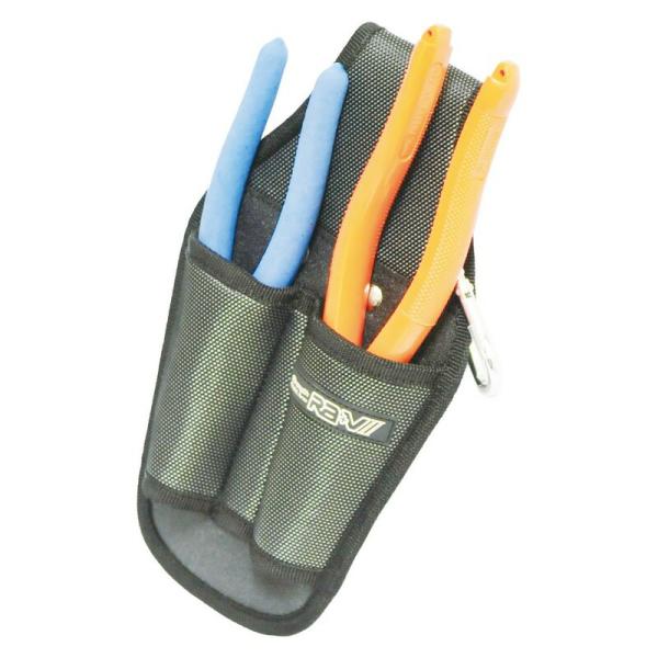 商品情報説明 シルバーラインを織り込んだ良質光沢生地です。用途 ペンチケース。機能 安全性・軽量性・堅牢性に優れています。仕様 ●ベルト幅適応サイズ：60mm。●カラビナ付。●補強付。材質等 ●生地：ポリエステル。●バイアス：ポリプロピレン...