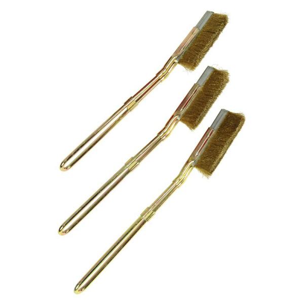 商品情報説明 お得な3本組です。用途 サビ落とし・汚れ落とし、アルミ・真鍮の磨き出し。機能 木材の木目出しにも使用できます。仕様 ●3本組。●真鍮。材質等 ●ハンドル：鉄。●線材：真鍮。付属品・部品など注意・ご案内 パッケージ裏面の使用上の...