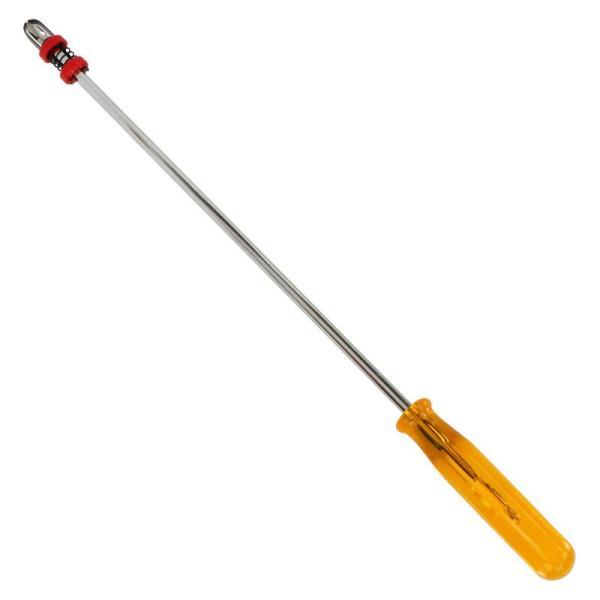 商品情報説明 ビスを確実にキャッチします。用途 パソコンやOA機器のメンテ等手の入りにくい場所での作業。機能 先端部で精密ビスを保持でき、奥まったスペースでの作業性が向上します。バネを押すとツメが開きます。仕様 ●先端サイズ：+No.0。●...