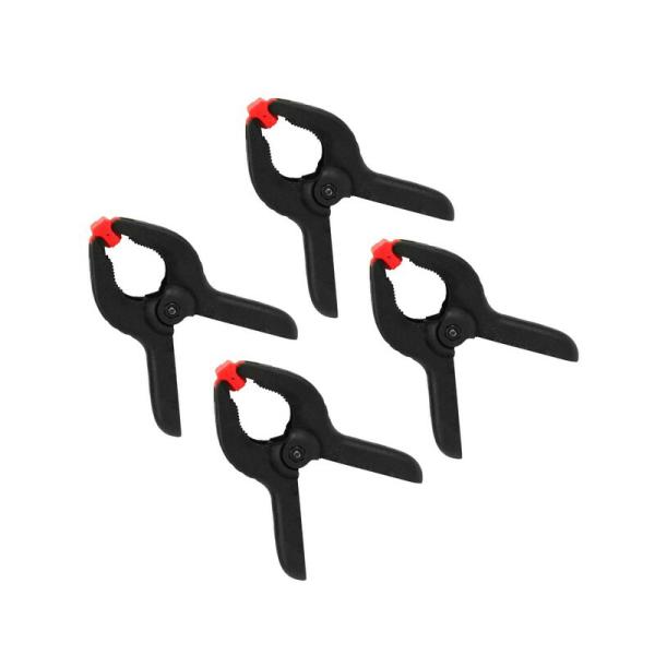 商品情報説明 ホビーや小物木工作業などに最適です。用途 接着作業での固定や模型などの組み立て等。機能 スプリング式なのでワンタッチでつかめます。可動式パットで色々な形状にフィットします。仕様 ●口の開き幅：25mm。●全長：85mm。材質等...