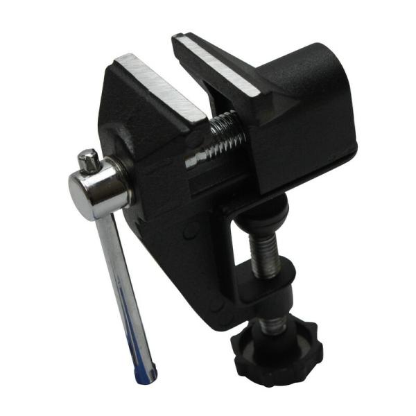 商品情報説明 ホビーや小物の加工に最適です。用途 小物の加工、彫金などの小細工作業。機能 アルミ合金製で軽量です。作業台や卓上に簡単に取り付けできます。仕様 ●口の開き：25mm。●口巾：40mm。●口の深さ：15mm。●重量：155g。材...