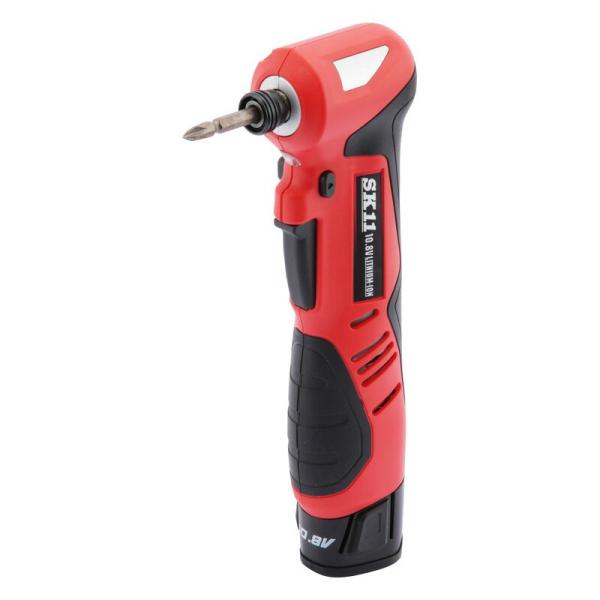 商品情報説明 機械整備、日曜大工に便利な90度角度でネジ締めができるインパクトドライバーです。用途 各種ボルト、ナット、ネジ締め付けゆるめ作業、木工穴あけ作業。機能 小型で、軽量(1.0kg)です。94mmのコンパクトヘッド部を採用していま...