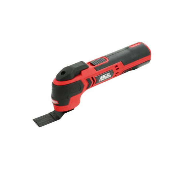 商品情報説明 高速振り子運動、先端工具で切断・研磨・はがしなどいろんな作業ができるマルチツールで、充電式なので電源から離れた場所での作業もできます。用途 木材、金属、石材類の切断、研磨作業。機能 振動角度1.4度、毎分15000回/分の高速...