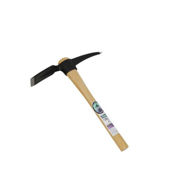 商品情報説明 土起こし・穴掘りに便利です。用途 ピックマトック。機能 穴掘り・土起こし用です。柄が抜けるので使用後の携帯が便利です。仕様 ●サイズ：大。材質等 ●刃部：鉄。●柄部：木。付属品・部品など注意・ご案内 本来の用途以外には使用しな...