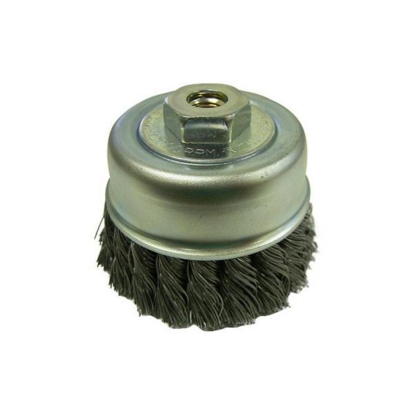 商品情報説明 重研削に最適です。用途 100mm電気ディスクグラインダー用ワイヤーブラシ。機能 ワイヤーを束ねて捻っているため、強力な研削力を発揮します。鉄板コンクリート剥離に最適です。切断面のバリ取り、錆落しにも適しています。電動工具専用...