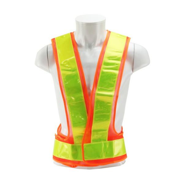 商品情報説明 高輝度反射テープと軽量メッシュ仕様の定番タイプの反射ベストです。用途 工事現場、建築現場、交通警備、パトロール、防災訓練時に着用。機能 建築現場や工事現場での着用に最適です。ウエスト部分がマジックテープなので、サイズの調整と着...