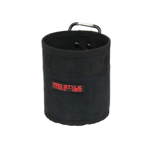 商品情報説明 スエード調の素材で迷彩生地の専用設計です。用途 釘、ビスの収納。機能 肌触りが柔らかなスエード調の素材です。耐久性に優れ、使い勝手の良い仕様です。仕様 ●サイズ：幅120×高さ130×奥行120mm。●60mm幅ベルトまで対応...