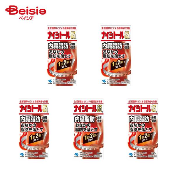 【第2類医薬品】ナイシトール85a 280錠 5個