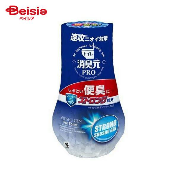 小林製薬 トイレの消臭元PRO 便臭ストロング フレッシュ EXクリア 400ml