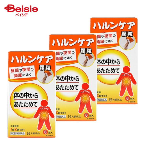 【指定第2類医薬品】ハルンケア顆粒 6包 3個