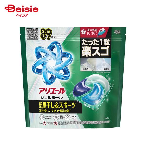 P&amp;G アリエールジェルボールプロ部屋干し用つめかえテラジャンボサイズ 89個